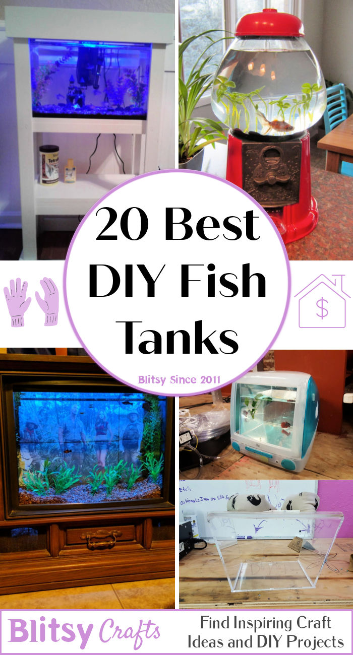 DIY Fish Tank (20 Free Plans) - Blitsy