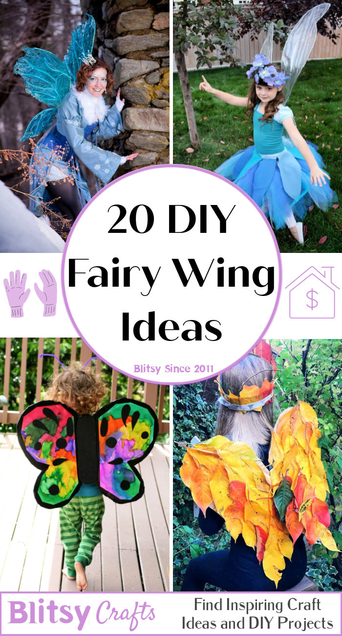 DIY Fairy Wings - Step by Step Instructions - Blitsy