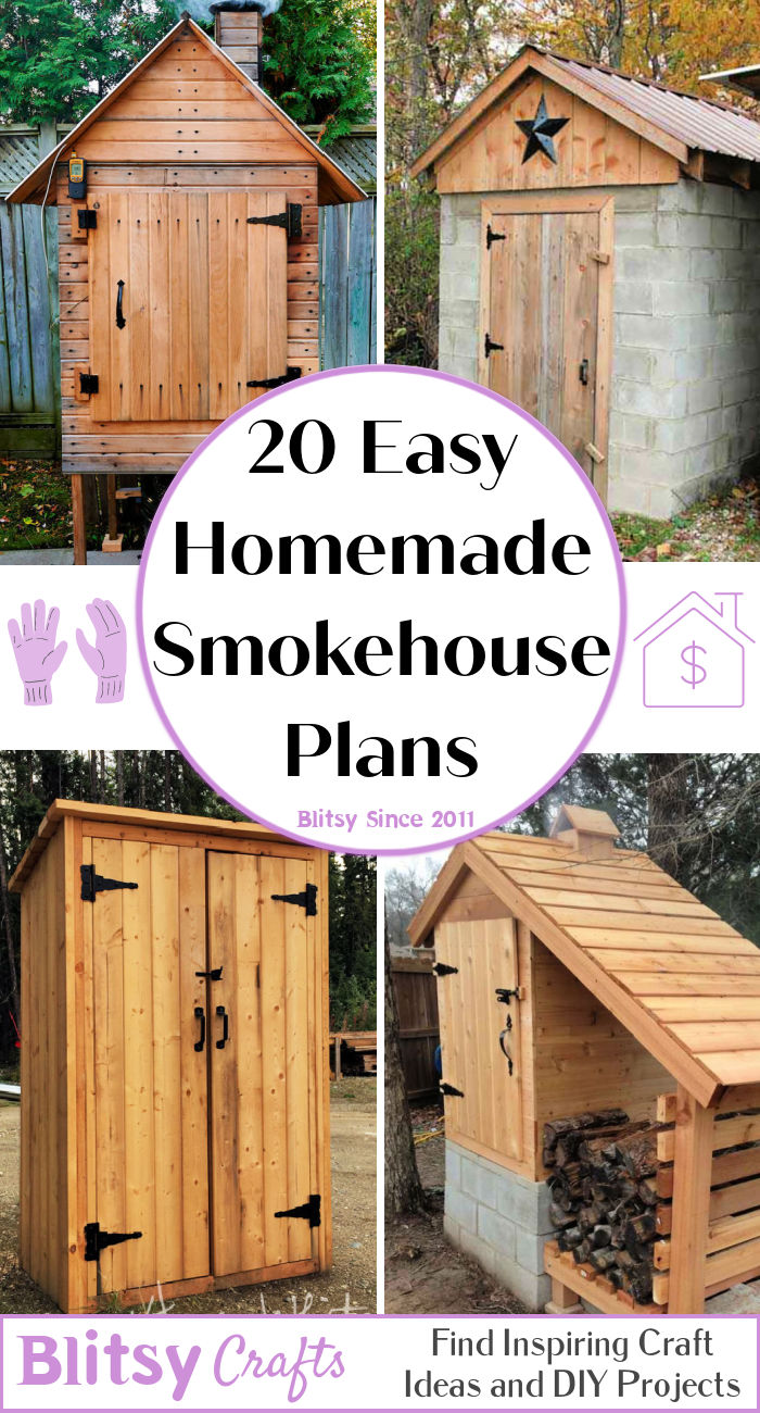 DIY Smokehouse (20 Free Building Plans) - Blitsy