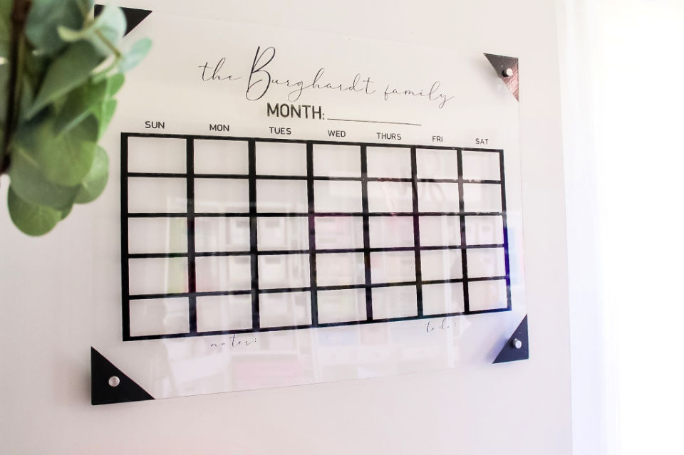 25 Easy DIY Calendar Ideas To Make Your Own - Blitsy