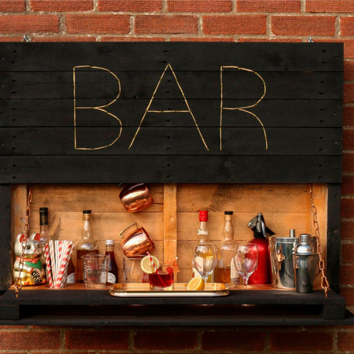 40 DIY Bar Plans To Build - Blitsy