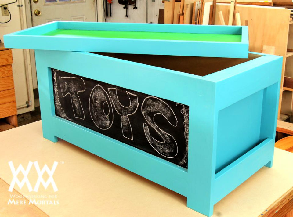 25 DIY Toy Box Plans To Organize Your Child's Toys - Blitsy