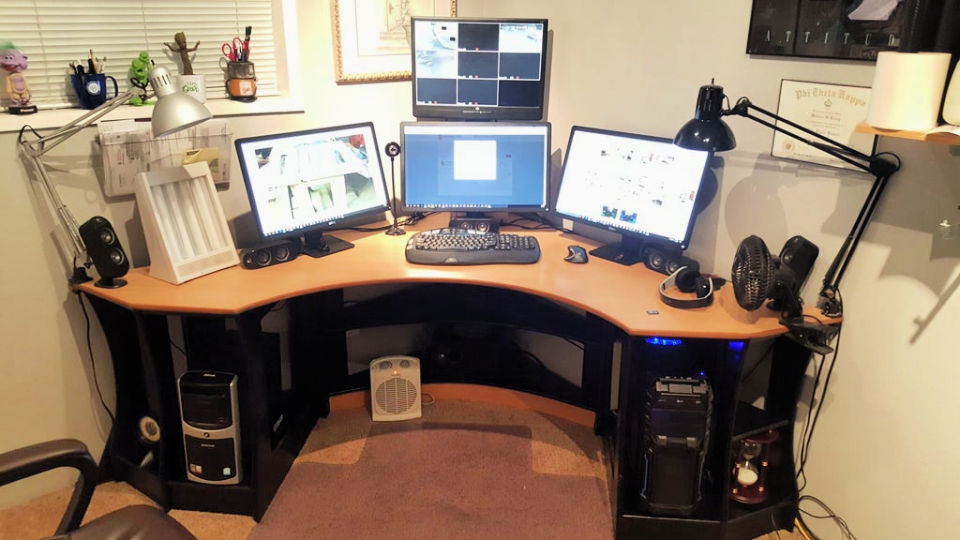 25 Homemade DIY Corner Desk Plans Easy To Build and Cheap