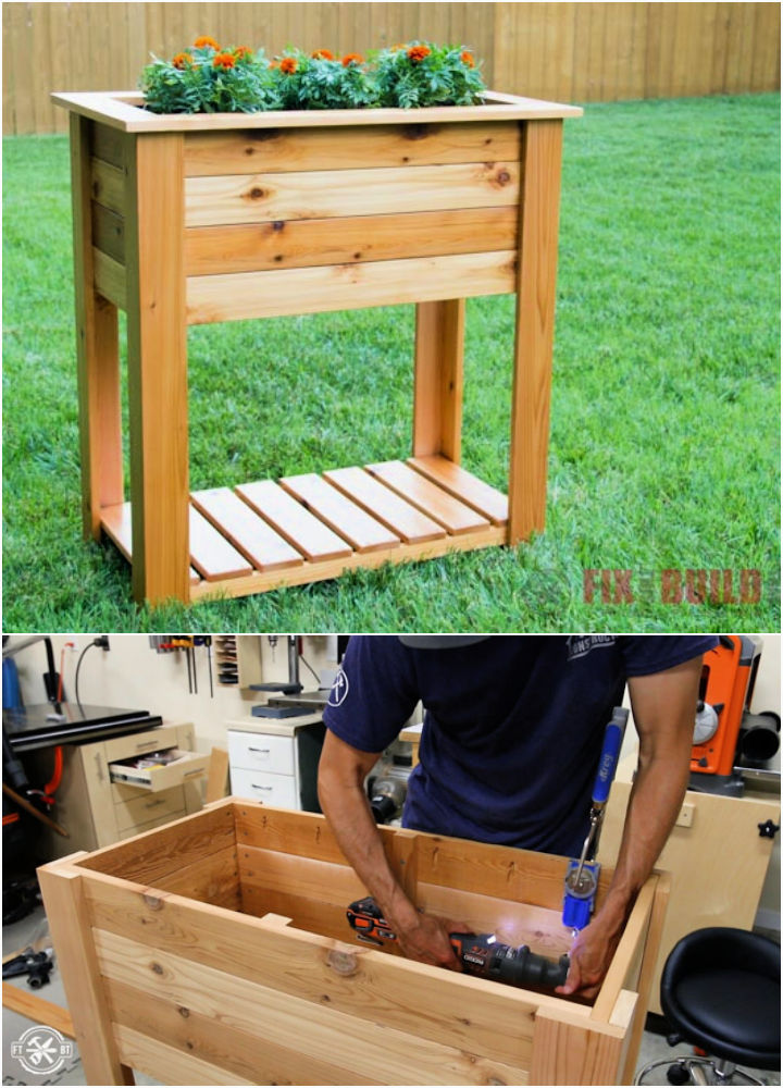 40 Free DIY Planter Box Plans with Detailed Instructions