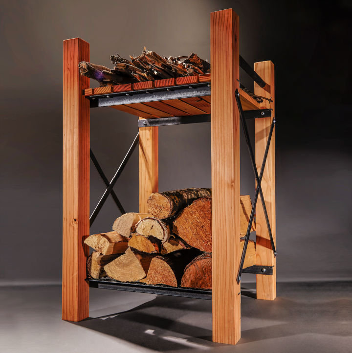 DIY Firewood Rack (25 Free Plans) - Blitsy