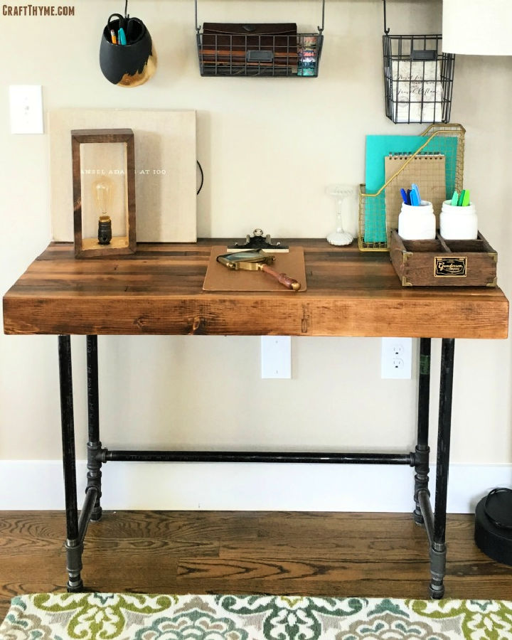40 Homemade DIY Desk Ideas and Free Plans To Make Your Own