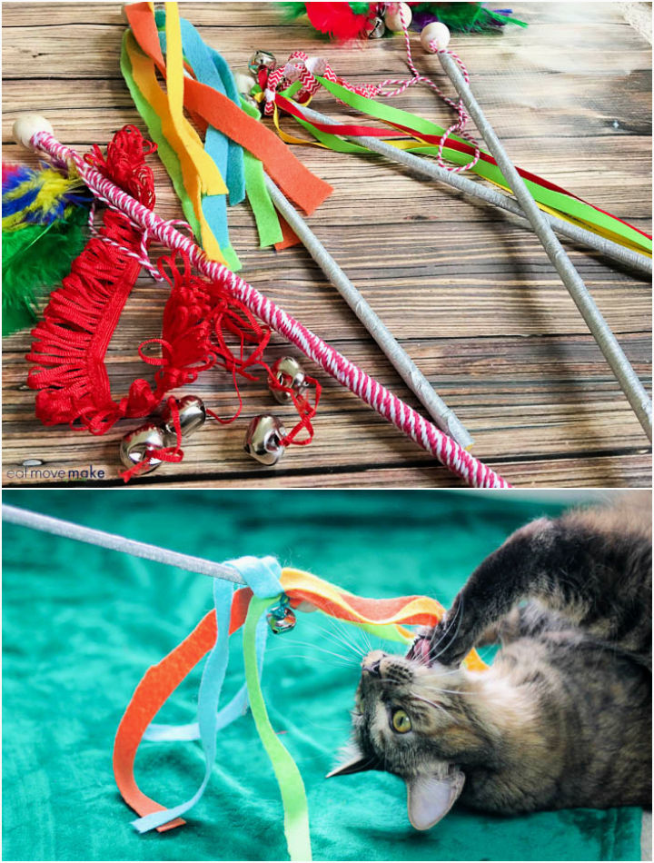 30 Cheap and Easy DIY Cat Toys To Make for Your Cats - Blitsy