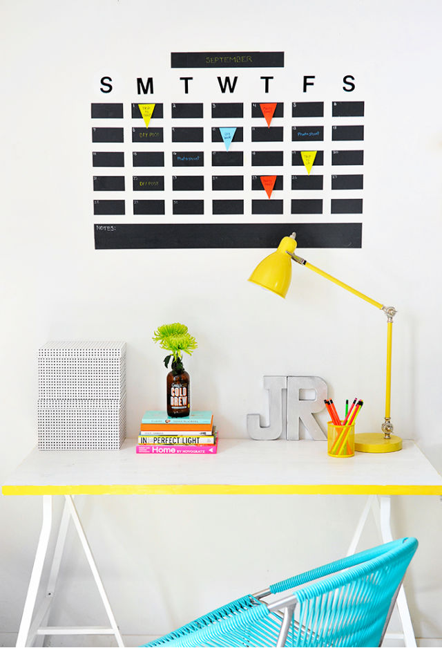 25 Easy DIY Calendar Ideas To Make Your Own - Blitsy