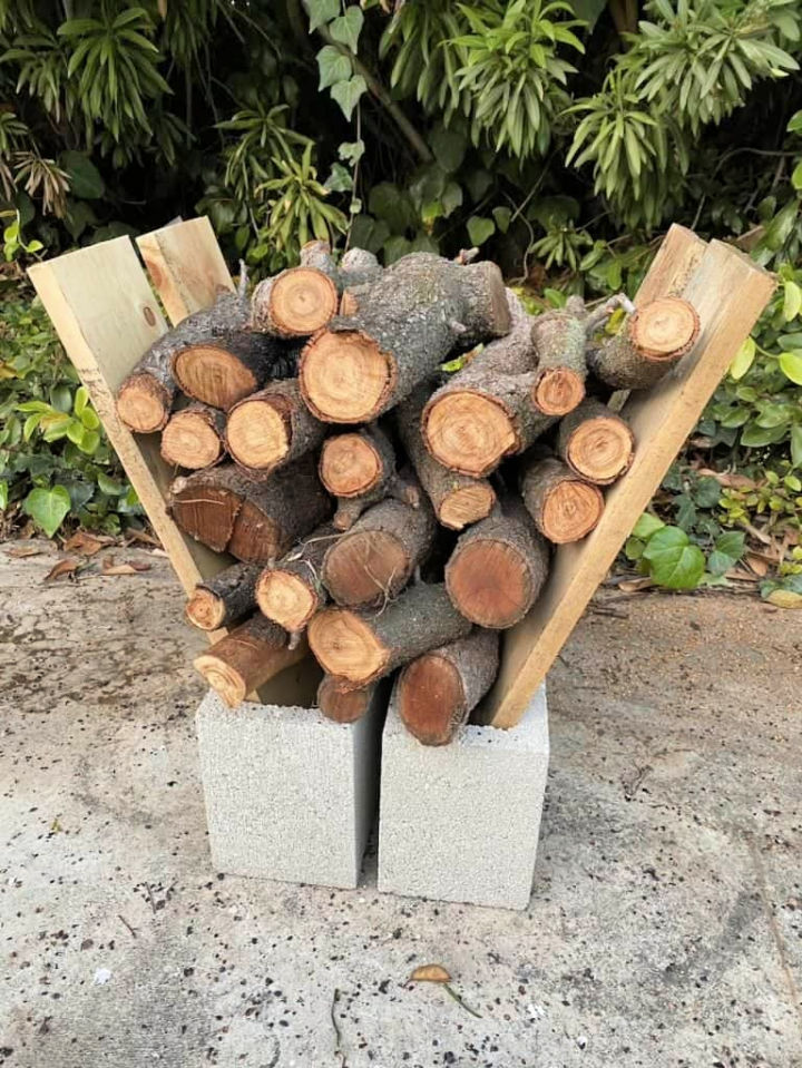 DIY Firewood Rack (25 Free Plans) - Blitsy
