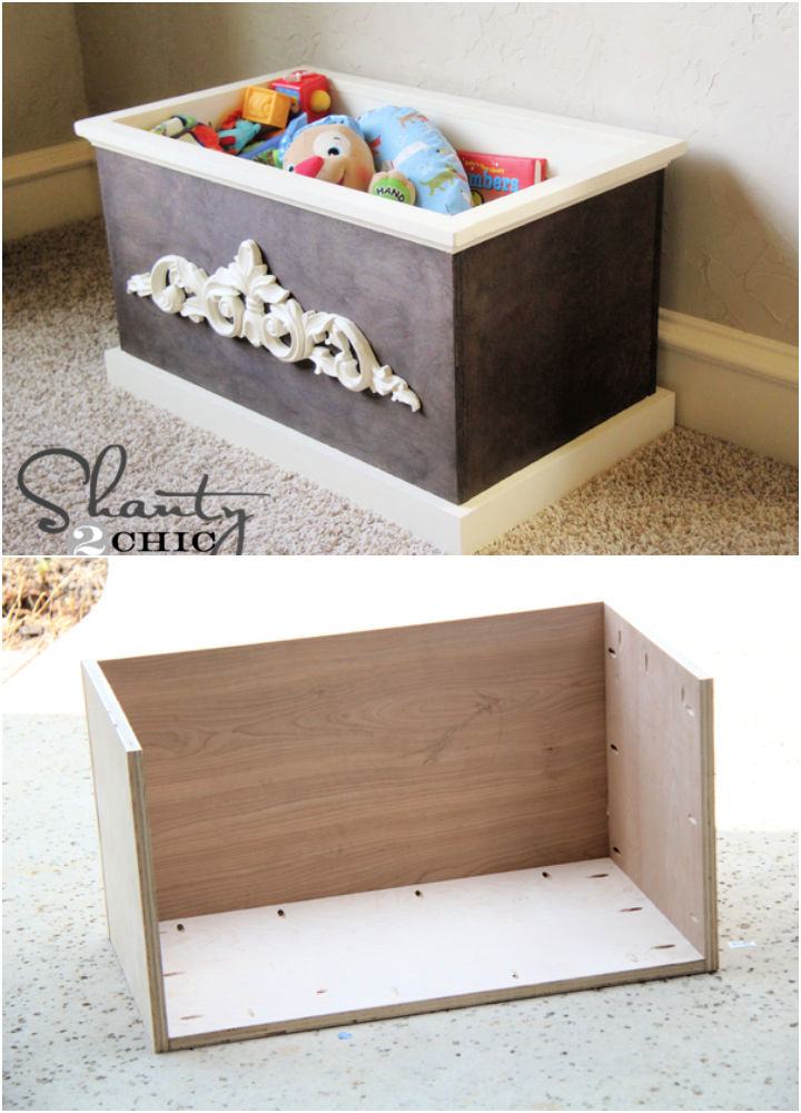 25 DIY Toy Box Plans To Organize Your Child's Toys - Blitsy