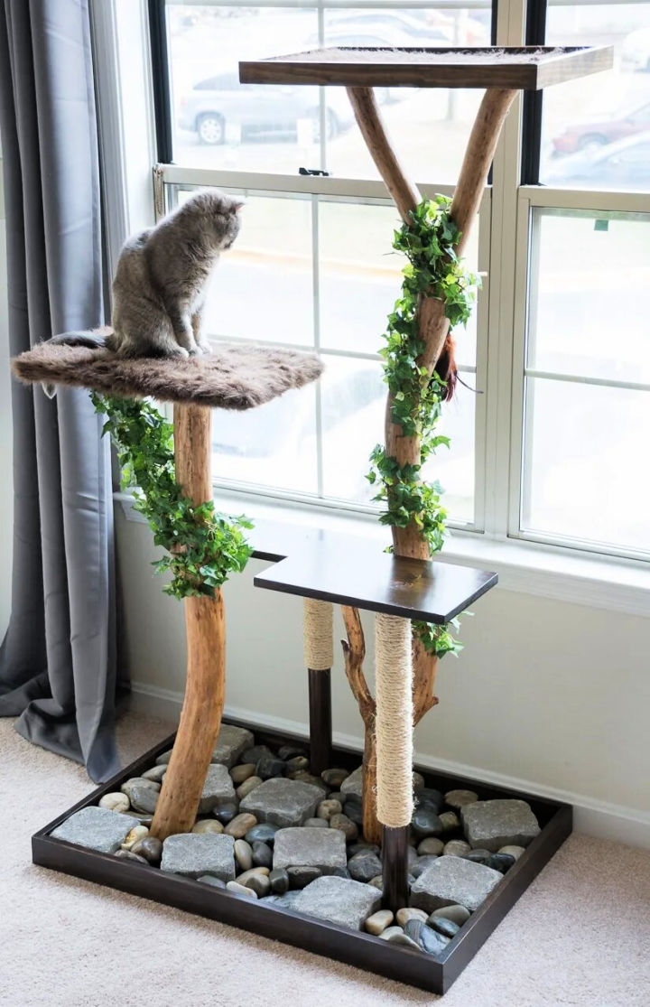25 Free DIY Cat Tree Plans with Detailed Instructions - Blitsy