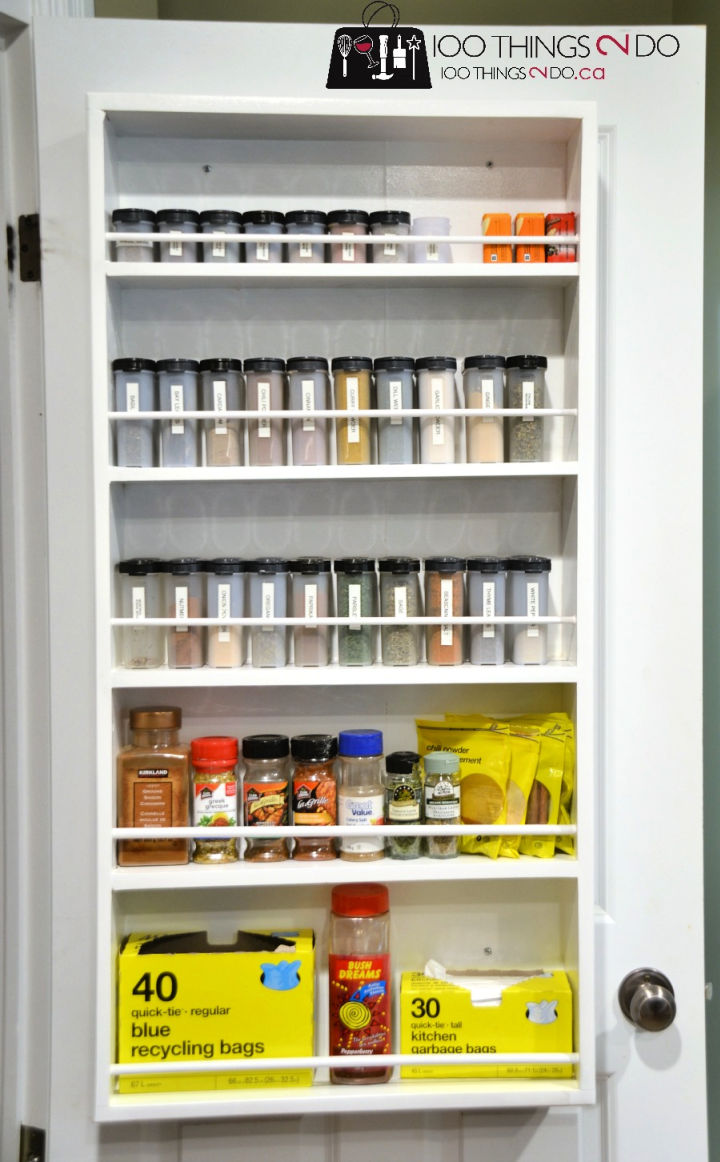 40 Best Spice Rack Ideas to Organize Your Kitchen Spices - Blitsy