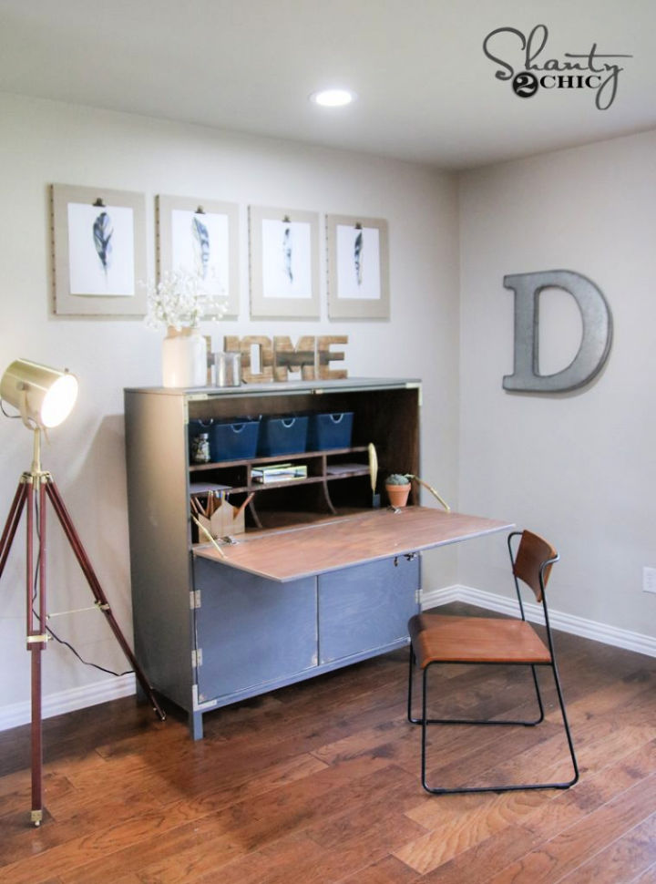 40 Homemade DIY Desk Ideas and Free Plans To Make Your Own