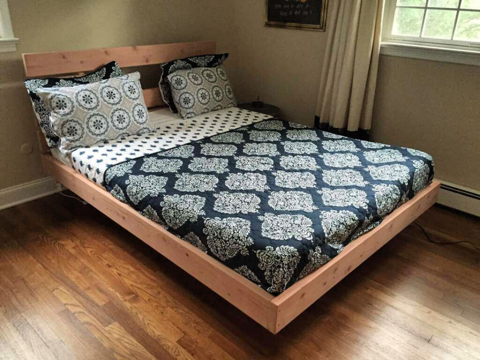 40 Easy DIY Bed Frames to Build - Blitsy
