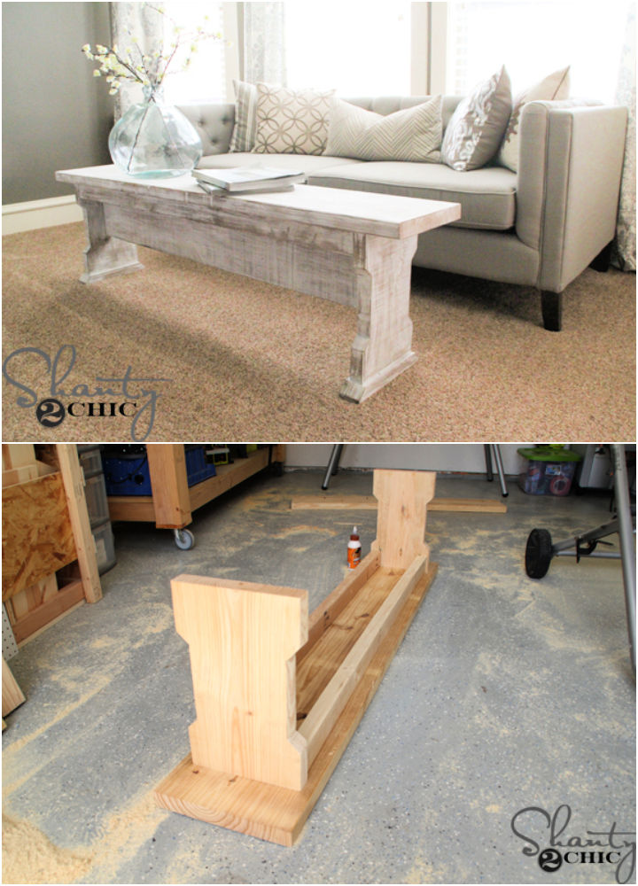40 Free DIY Coffee Table Plans To Build in Low Budget - Blitsy