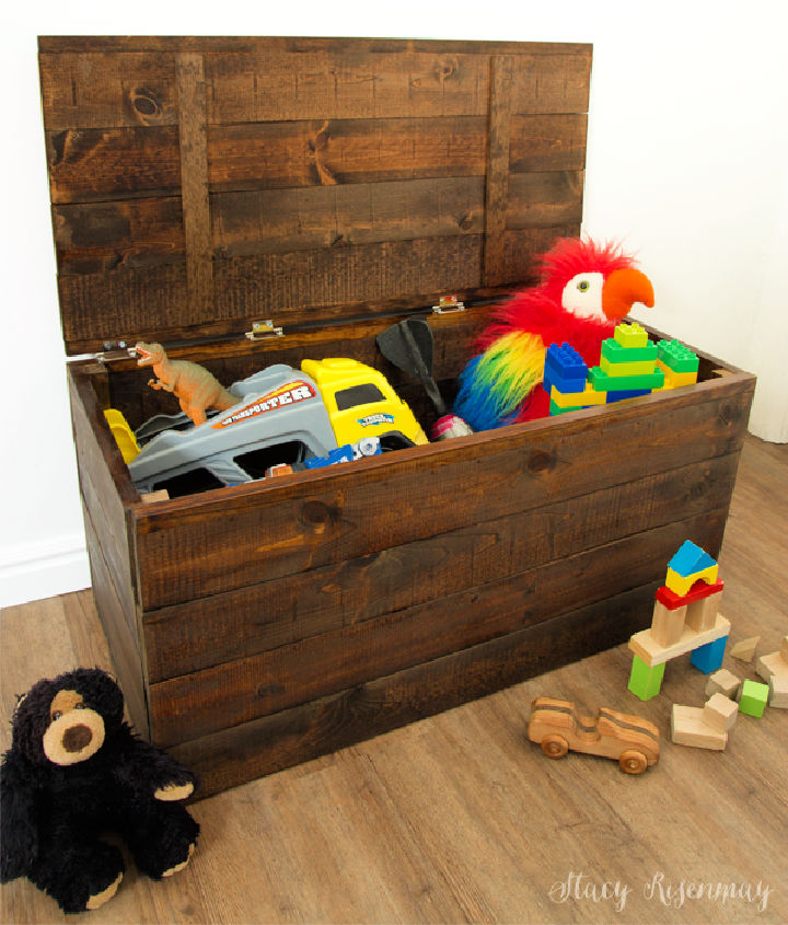 25 DIY Toy Box Plans To Organize Your Child's Toys - Blitsy