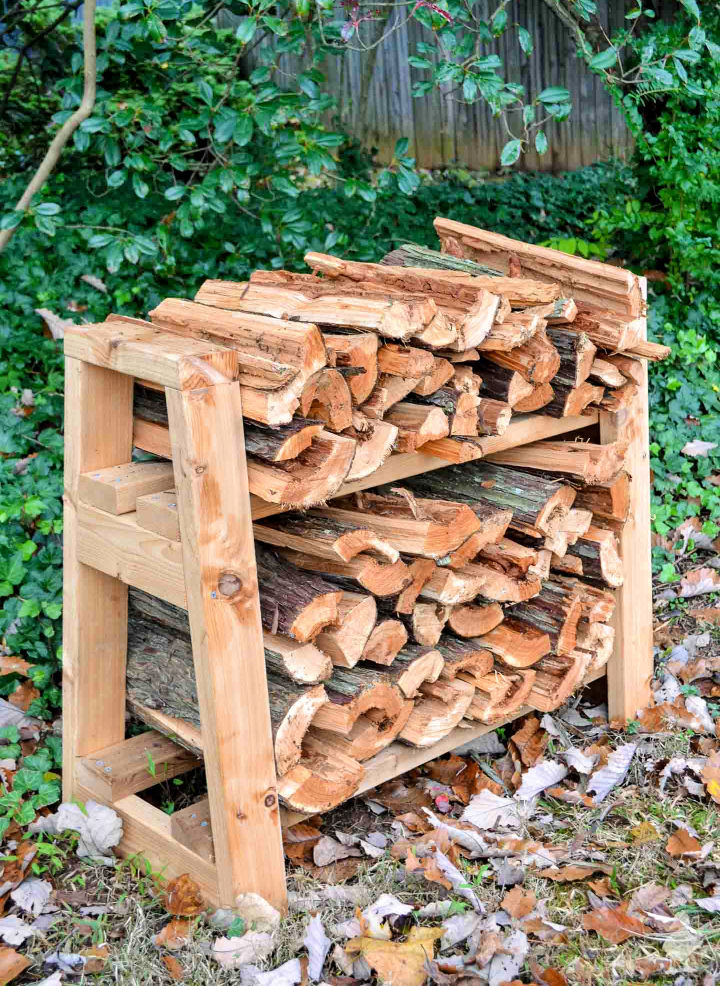 DIY Firewood Rack (25 Free Plans) - Blitsy