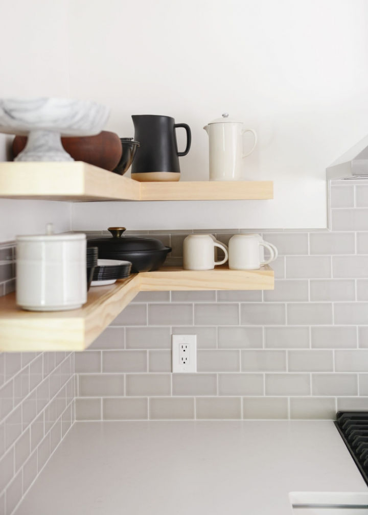 Easy DIY Floating Shelves (40 Ways) - Blitsy