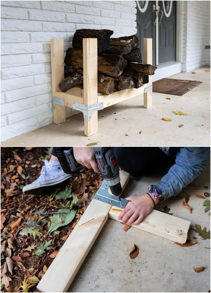 DIY Firewood Rack (25 Free Plans) - Blitsy