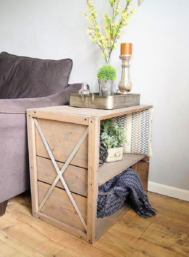 30 Free DIY End Table Plans - DIY End Table Ideas - Blitsy