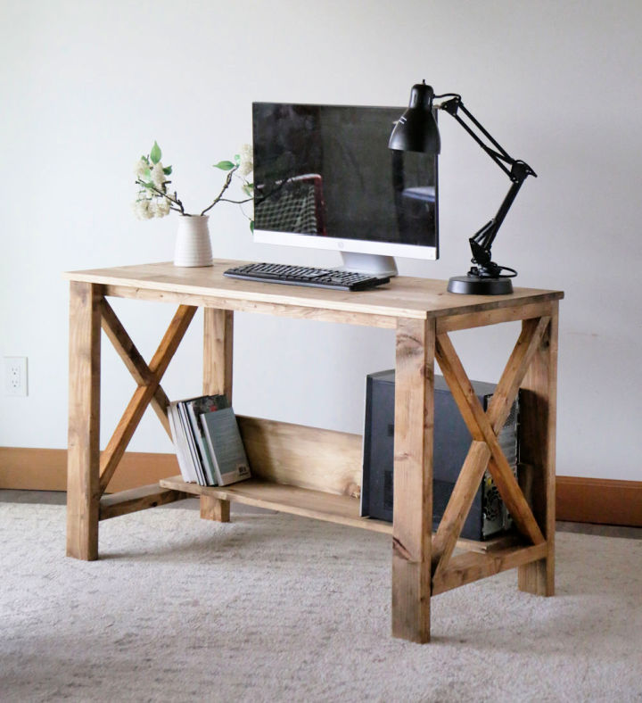 40 Homemade DIY Desk Ideas and Free Plans To Make Your Own