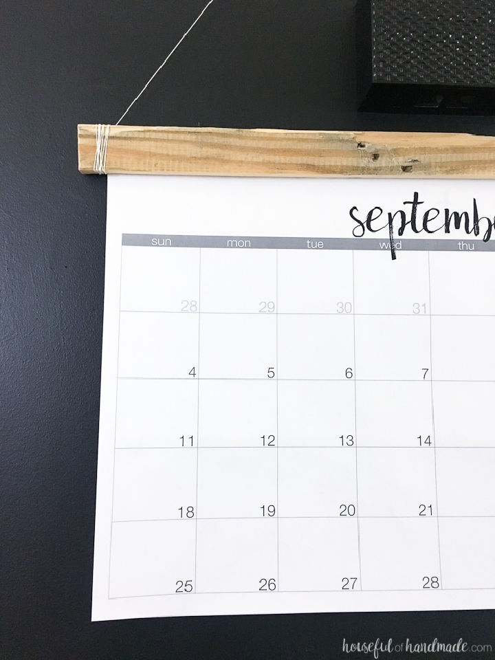25 Easy DIY Calendar Ideas To Make Your Own - Blitsy