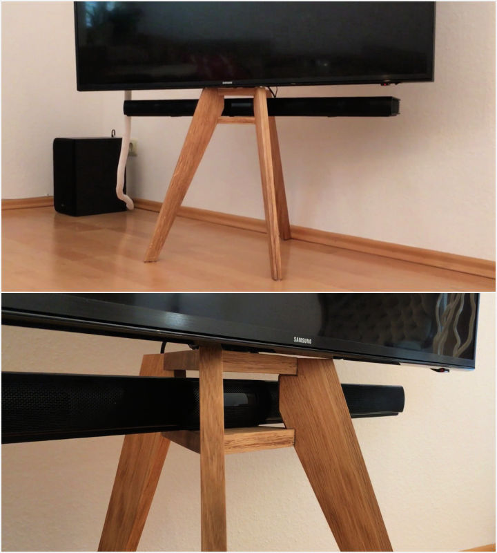 35 Free DIY TV Stand Plans Anyone Can Build - Blitsy