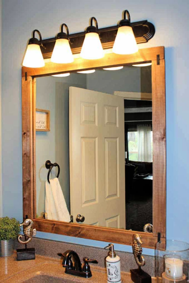 DIY Mirror Frame: (30 Ideas) - Blitsy