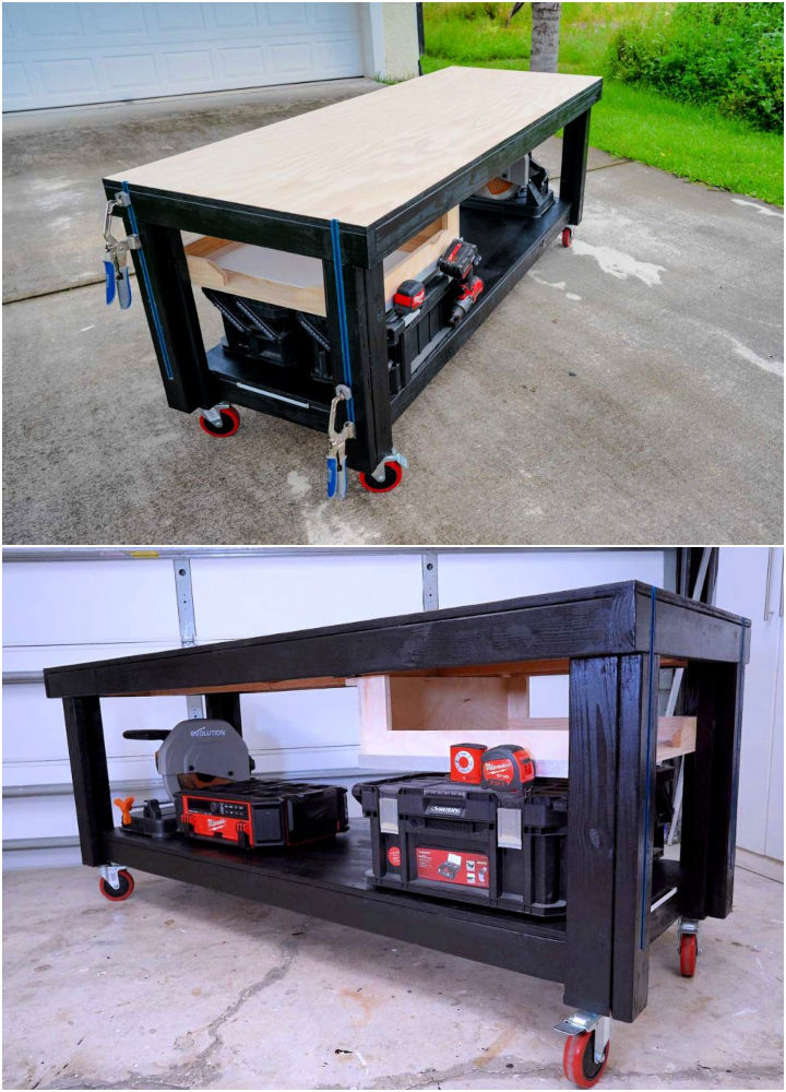 30 Free DIY Workbench Plans and Designs - Blitsy