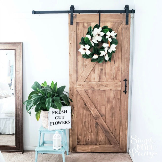 DIY Barn Door on A Budget (25 Free Plans) - Blitsy