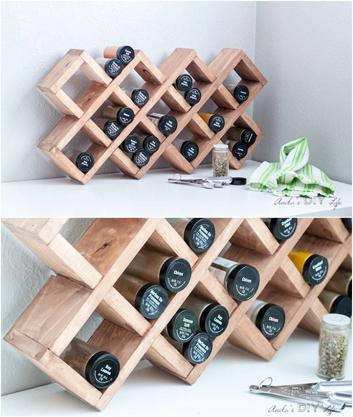 40 Best Spice Rack Ideas to Organize Your Kitchen Spices - Blitsy