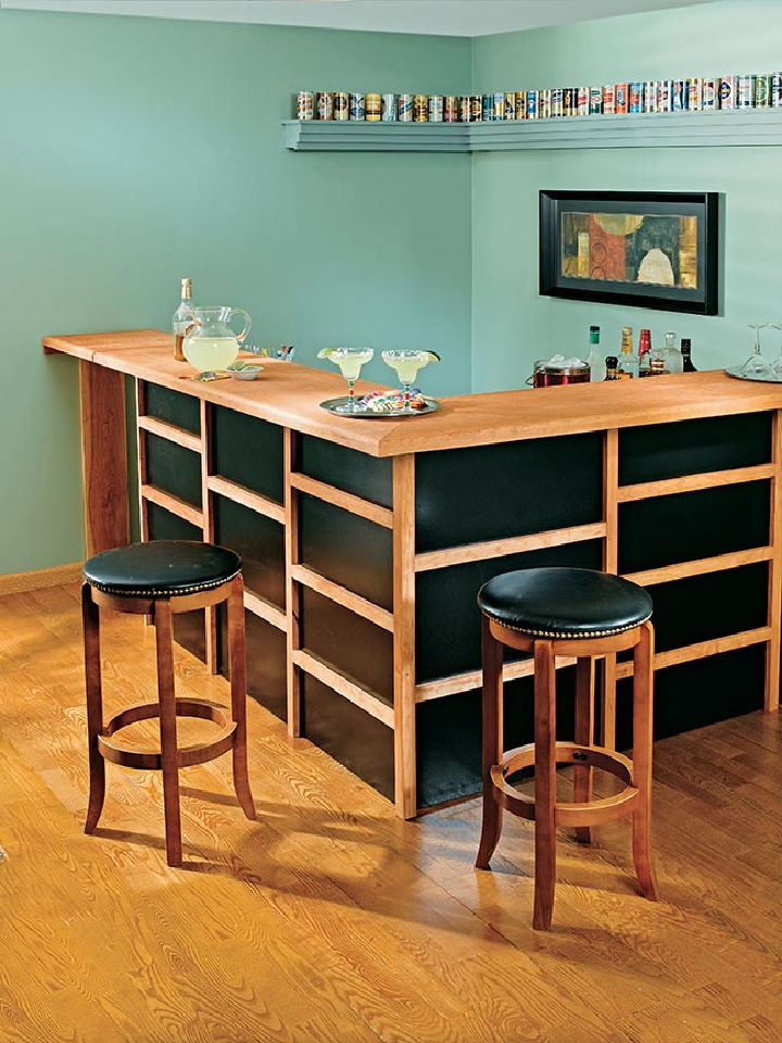 40 DIY Bar Plans To Build - Blitsy