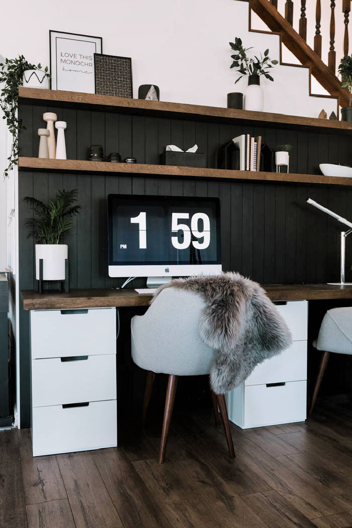 25 DIY Computer Desk Ideas and Plans to Build Your Own Desk - Blitsy