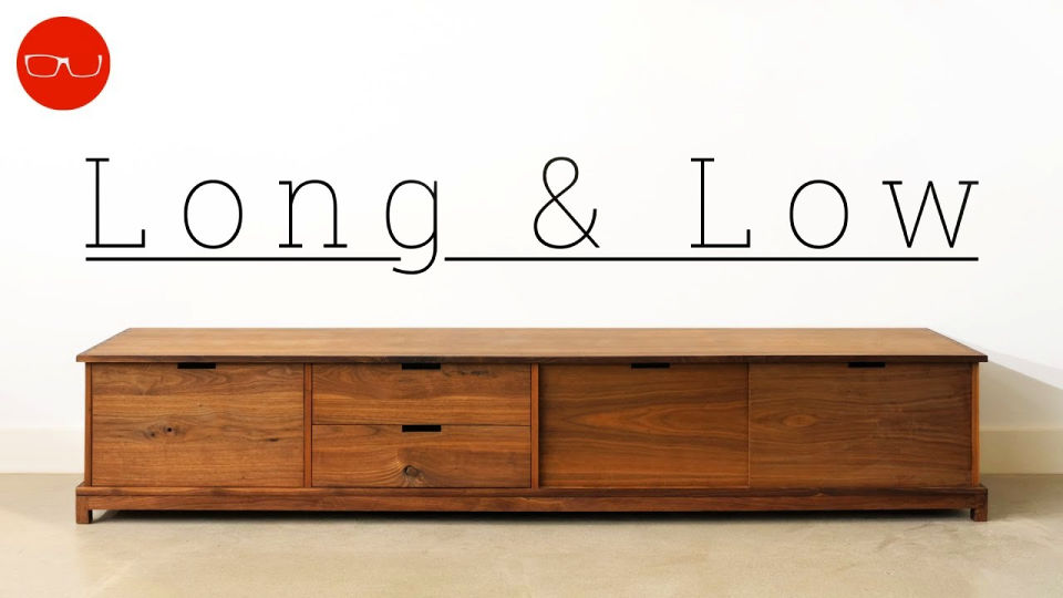 35 Free DIY TV Stand Plans Anyone Can Build - Blitsy