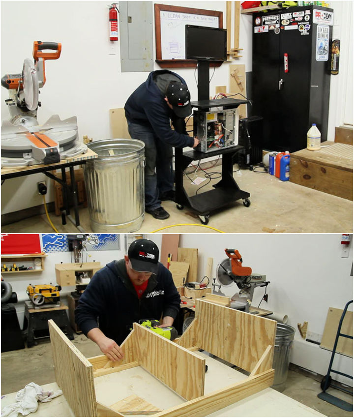 25 DIY Computer Desk Ideas and Plans to Build Your Own Desk - Blitsy