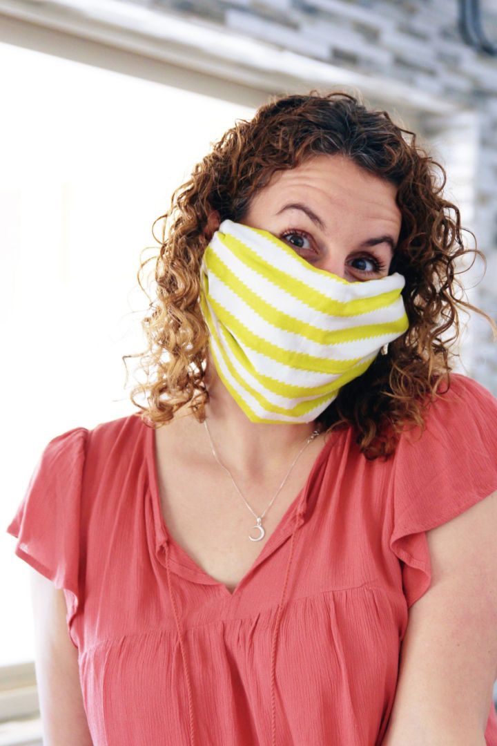 35 Ideas to Make DIY No-Sew Face Mask with Household Materials