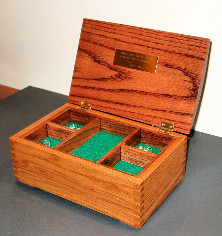 25 DIY Jewelry Box Plans to Build - Blitsy