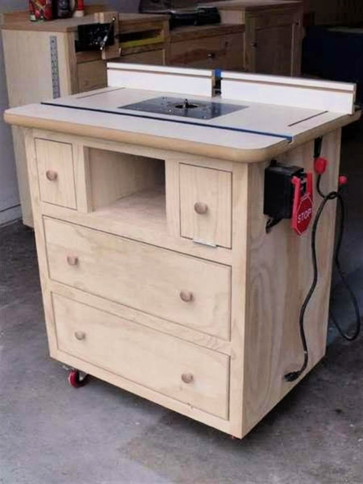 30 Free DIY Router Table Plans (PDF Included) - Blitsy