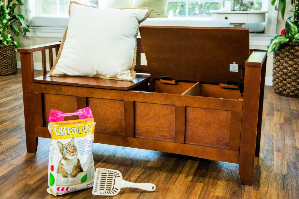 25 DIY Litter Box Ideas to Make - Blitsy