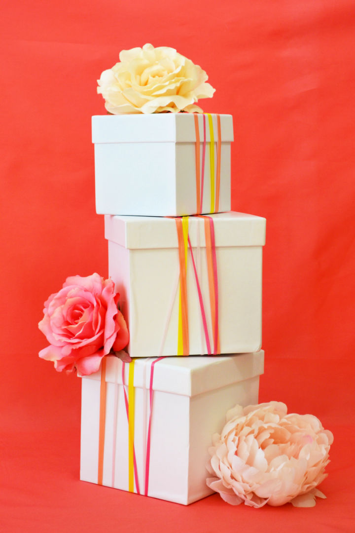 25 DIY Gift Box Ideas (Printable Box Template) - Blitsy