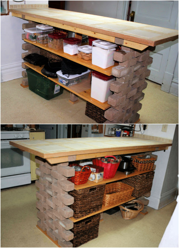 DIY Kitchen Island (40 Free Plans) - Blitsy