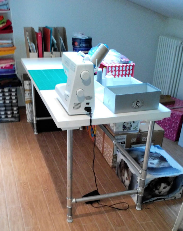 25 Industrial Inspired DIY Pipe Desk Plans with Shelves