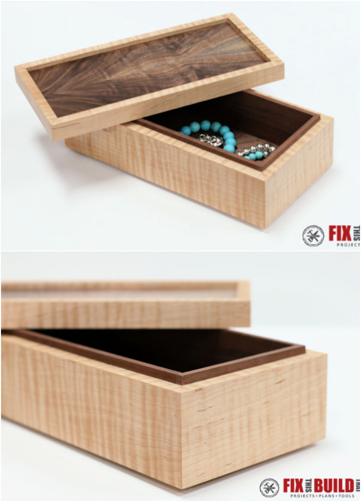 25 DIY Jewelry Box Plans to Build - Blitsy