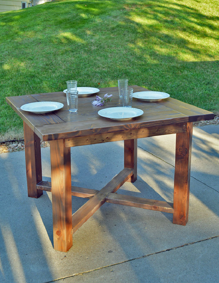 40 Free DIY Farmhouse Table Plans To Get Rustic Style - Blitsy