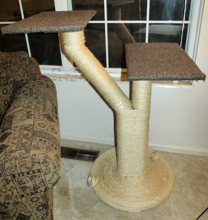 25 Free DIY Cat Tree Plans with Detailed Instructions - Blitsy