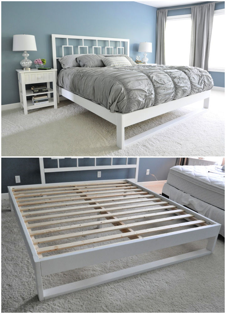 40 Easy DIY Bed Frames to Build - Blitsy