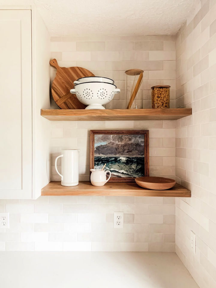 Easy DIY Floating Shelves (40 Ways) - Blitsy