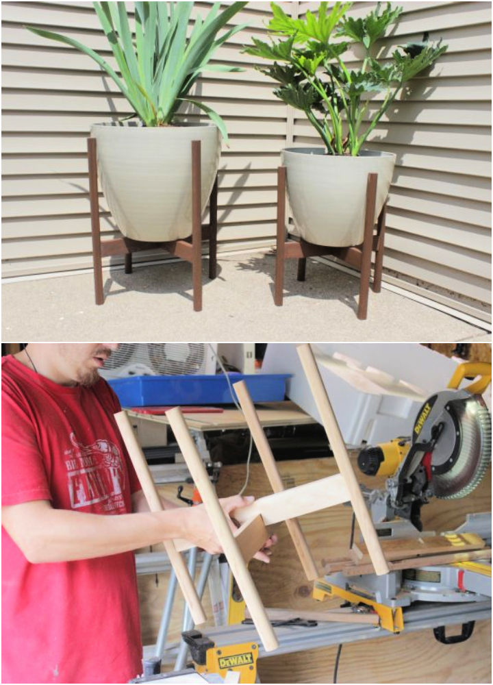 40 Free DIY Plant Stand Plans (Cheap and Easy to Build)