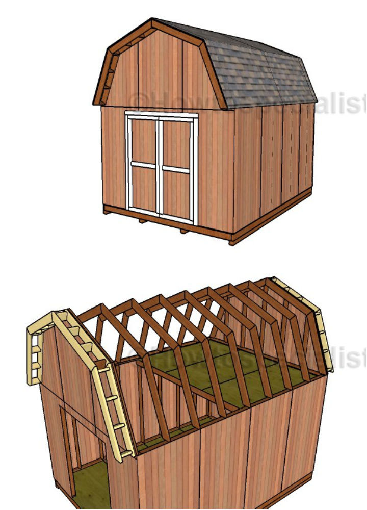 40 Free Shed Plans With Material lists - Blitsy