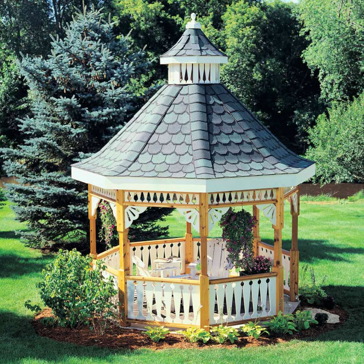 20 Free Gazebo Plans to Build - Blitsy